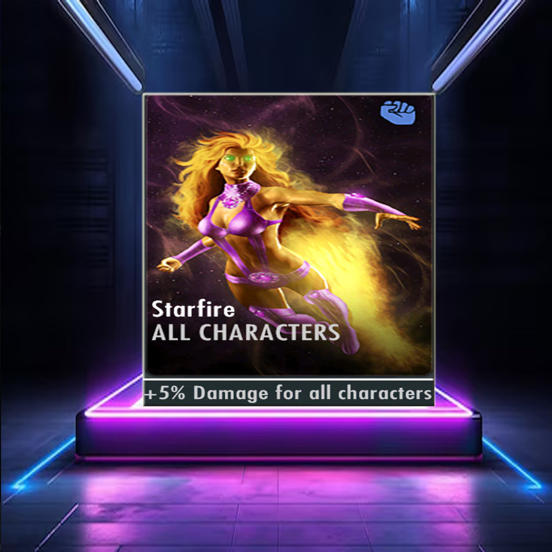 Starfire Support Card – CrazyHeroShop