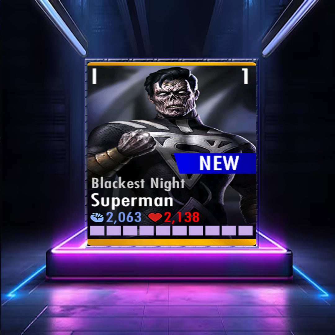 Blackest Night Superman – CrazyHeroShop