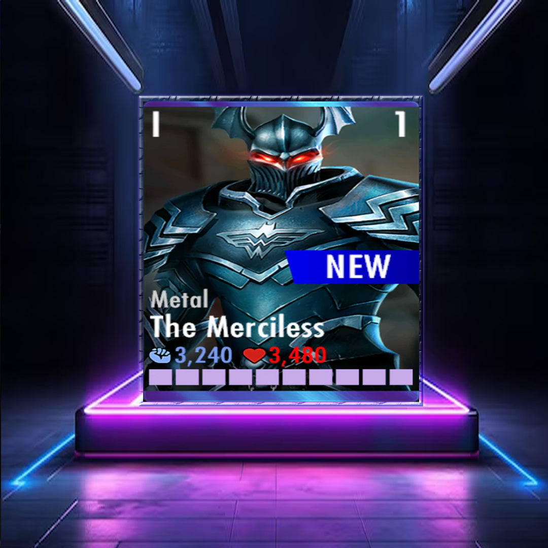 Metal The Merciless – CrazyHeroShop